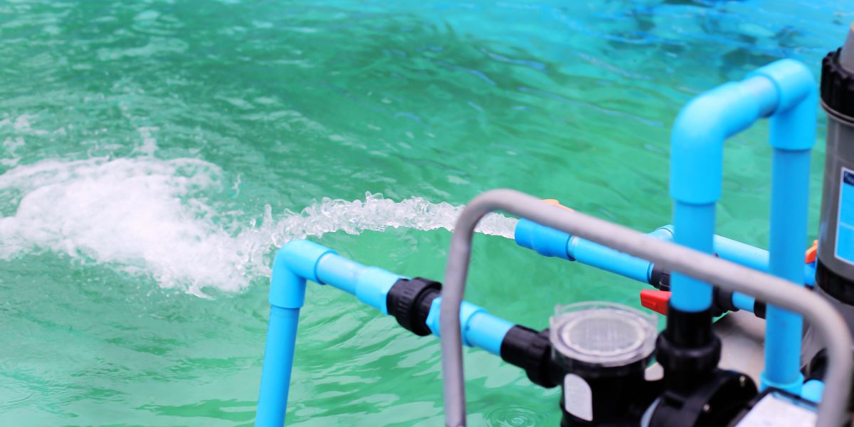 Pool water pump care and maintenance with Pools CleanLiness Solution